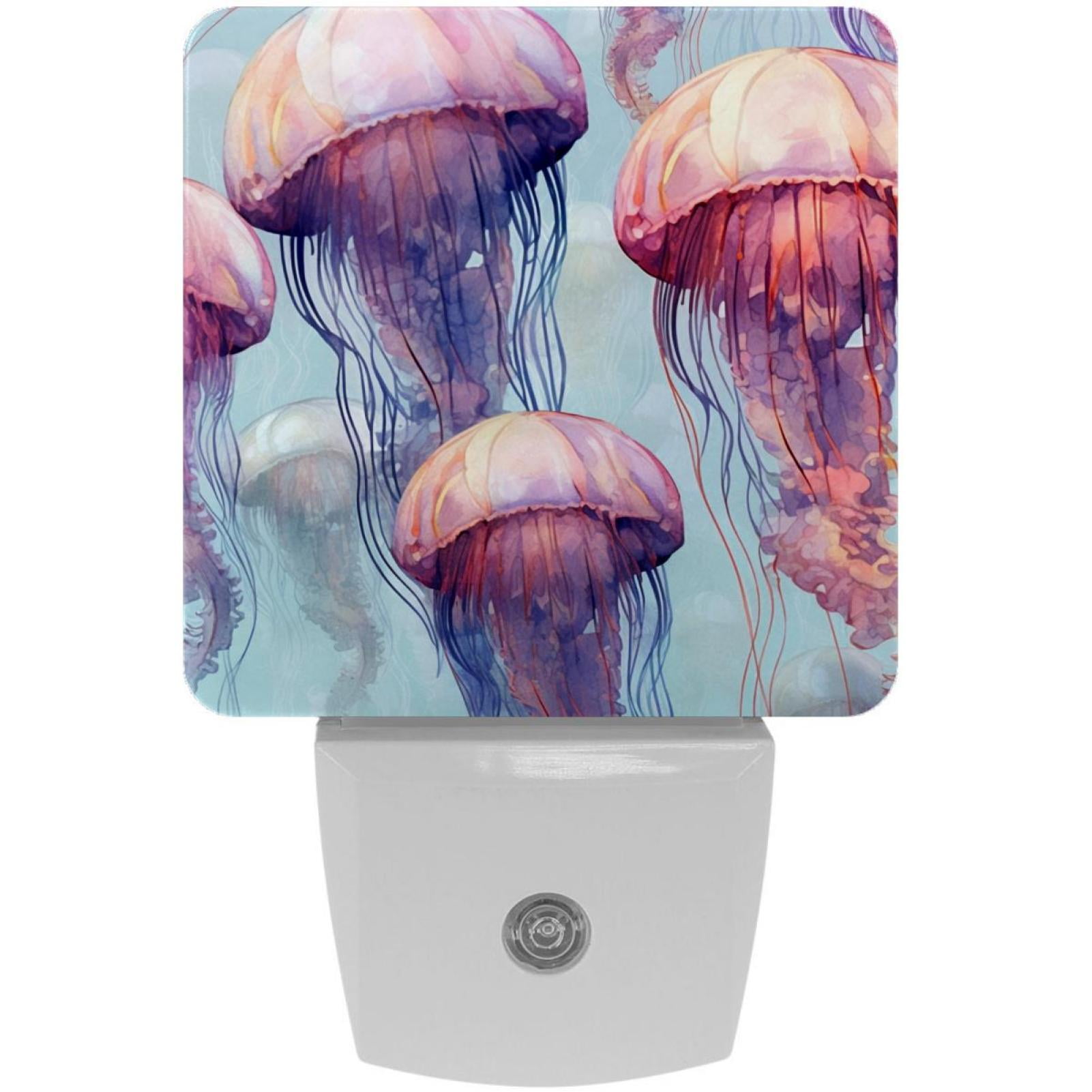 Jellyfish LED Square Night Lights - Energy Efficient and Sleek Design ...