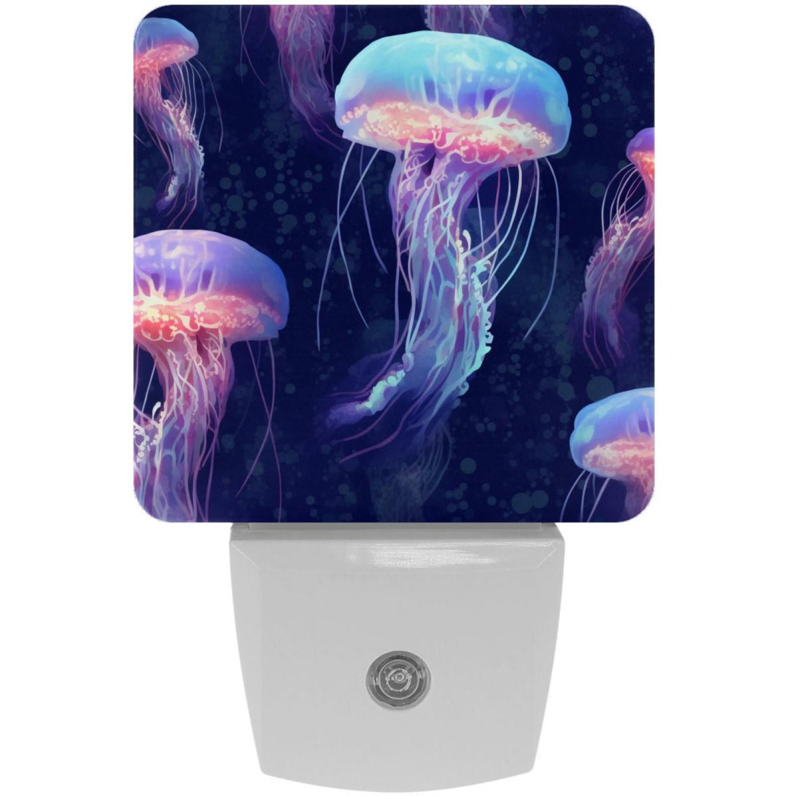 Jellyfish LED Square Night Lights - Energy Efficient and Stylish ...