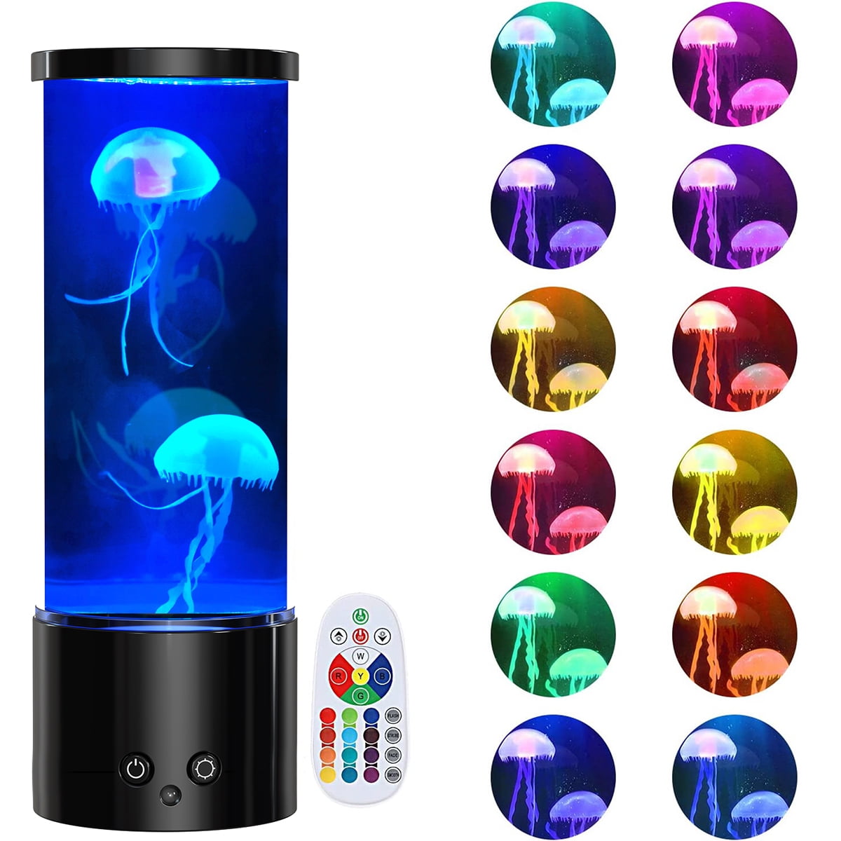Jellyfish Lamp, Lava Lamp Aquarium Jellyfish 7 Color Changing ...