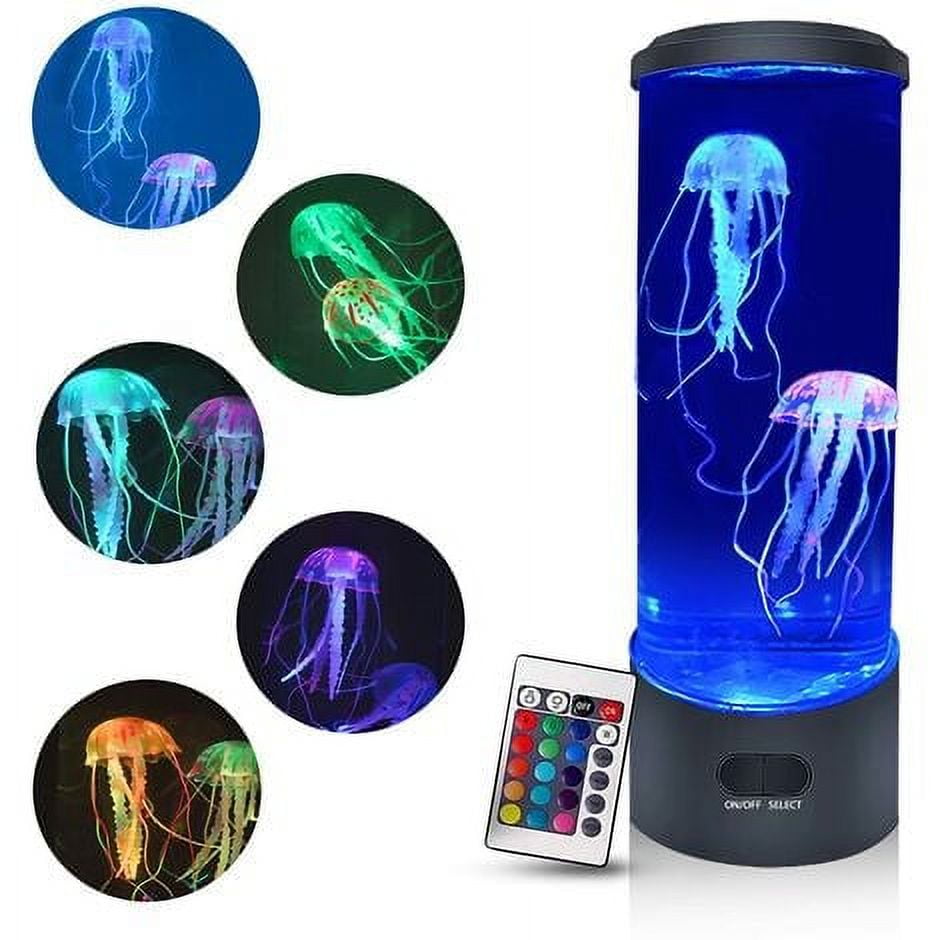 Jellyfish Lava Lamp, Jellyfish Lamp with Colorful Color Changing Lamp ...