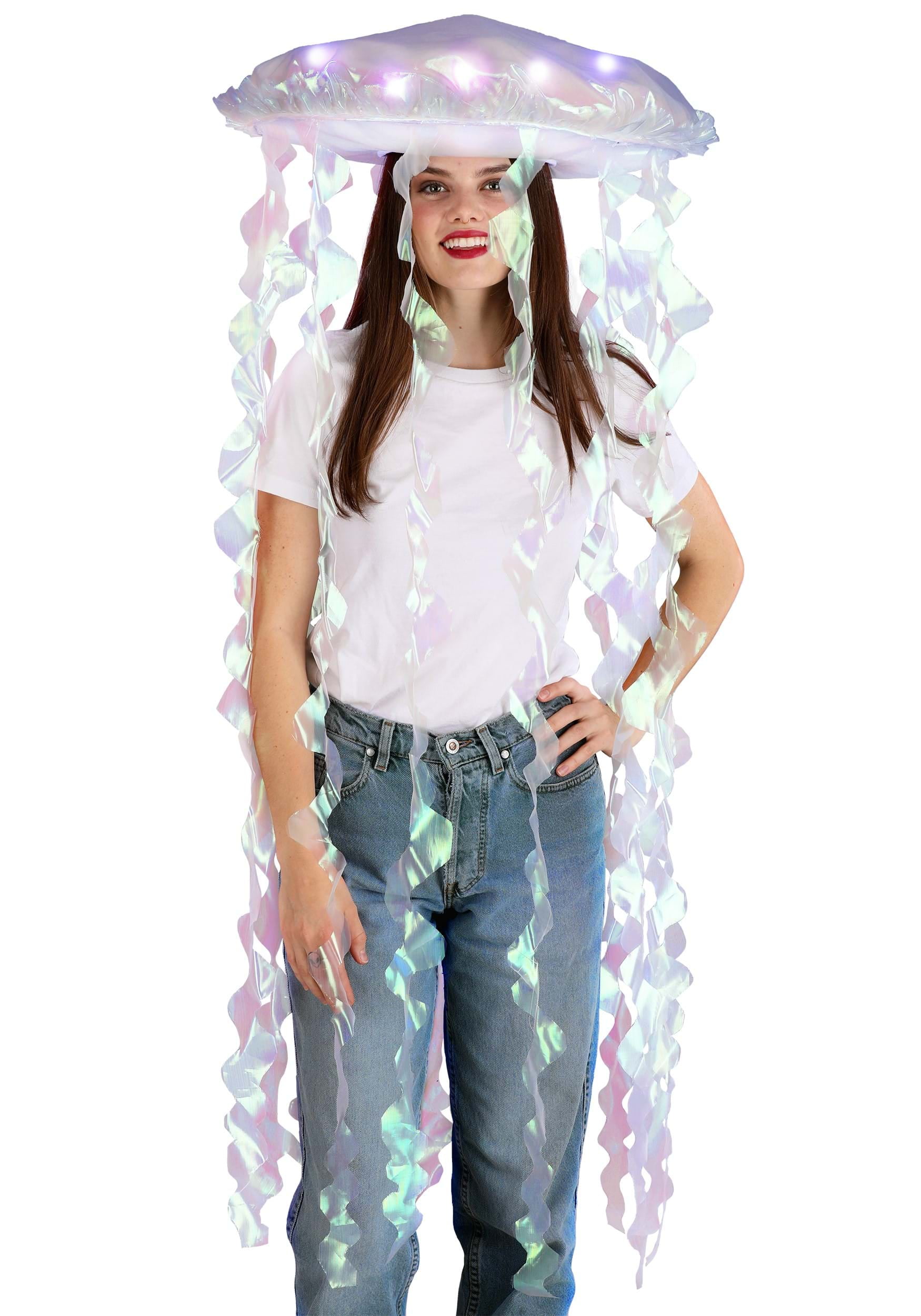 Jellyfish Light-Up Costume Hat - Walmart.com