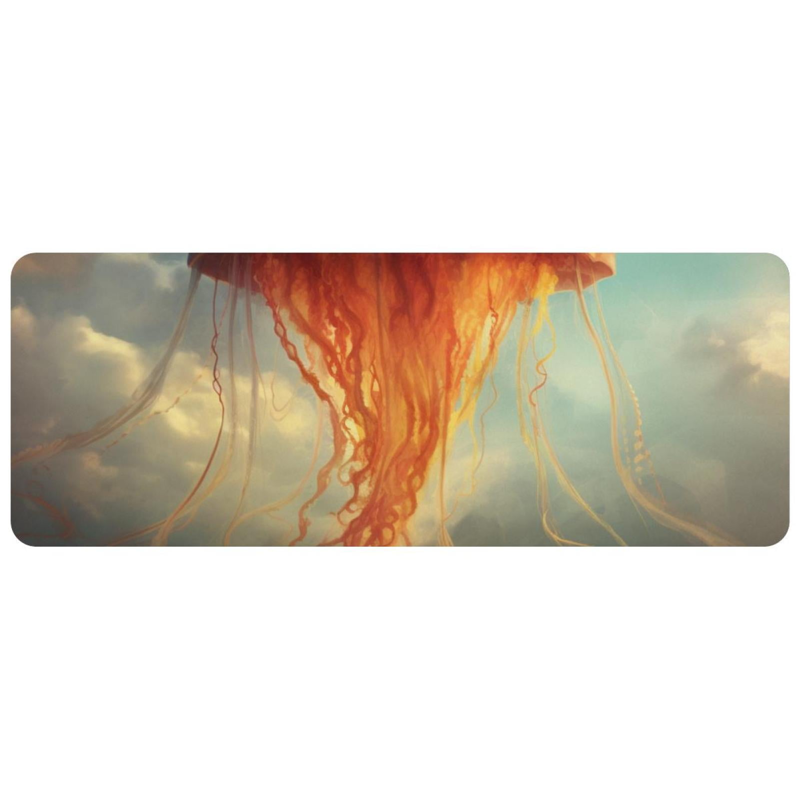 Jellyfish Mouse Pad for Wireless Mouse Home Office Desk Laptop with ...