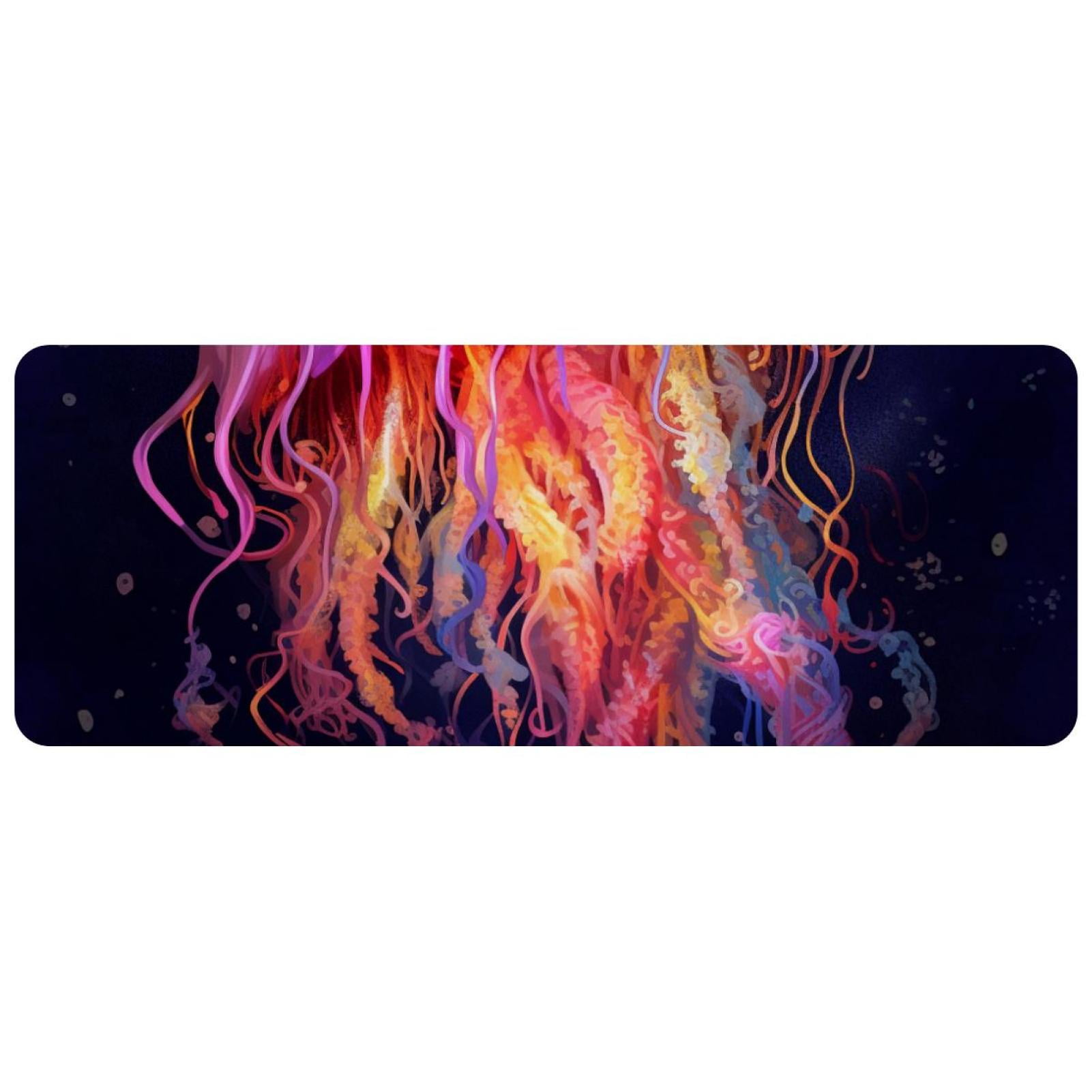 Jellyfish Mouse Pad for Wireless Mouse Home Office Desk Laptop with ...