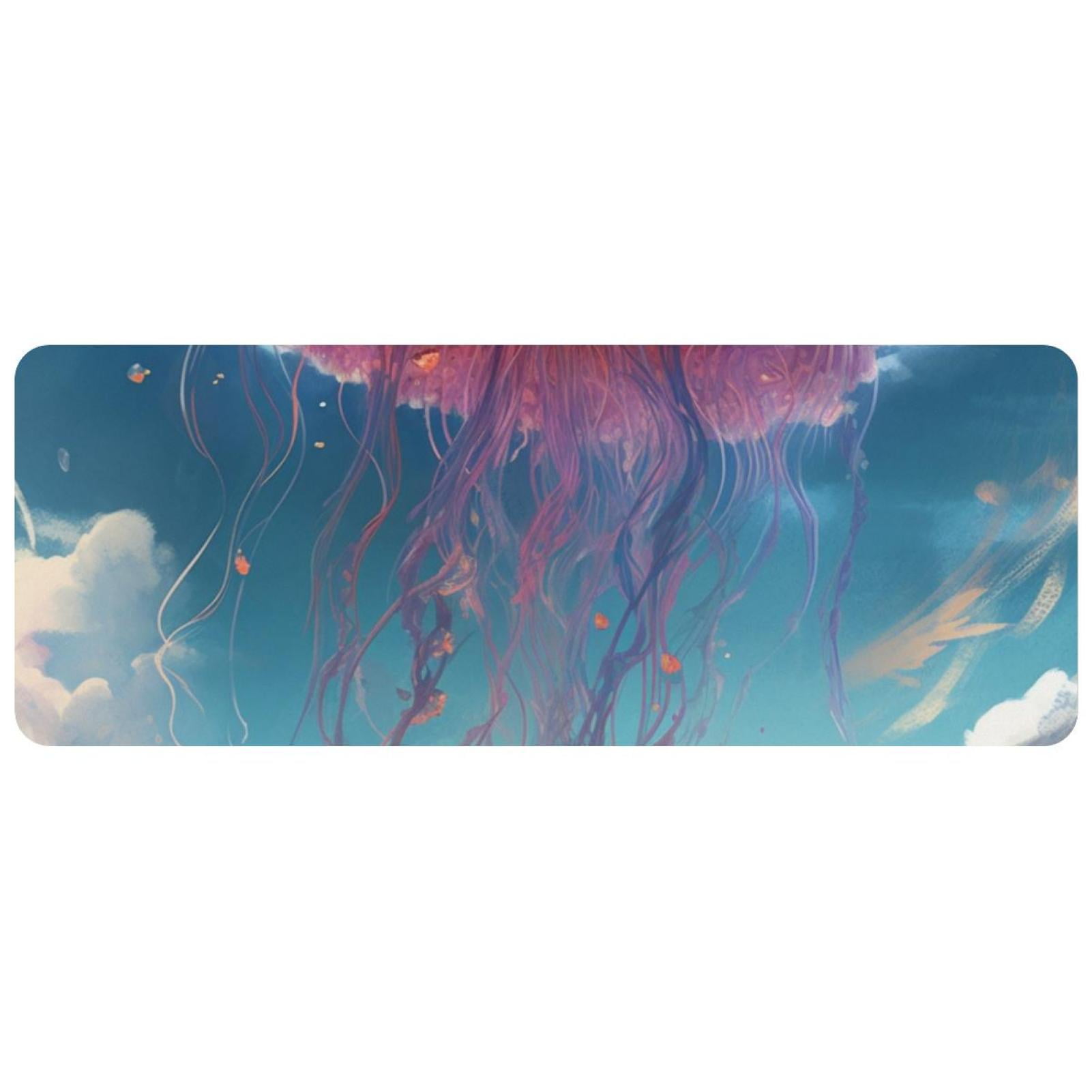 Jellyfish Mouse Pad for Wireless Mouse Home Office Desk Laptop with ...