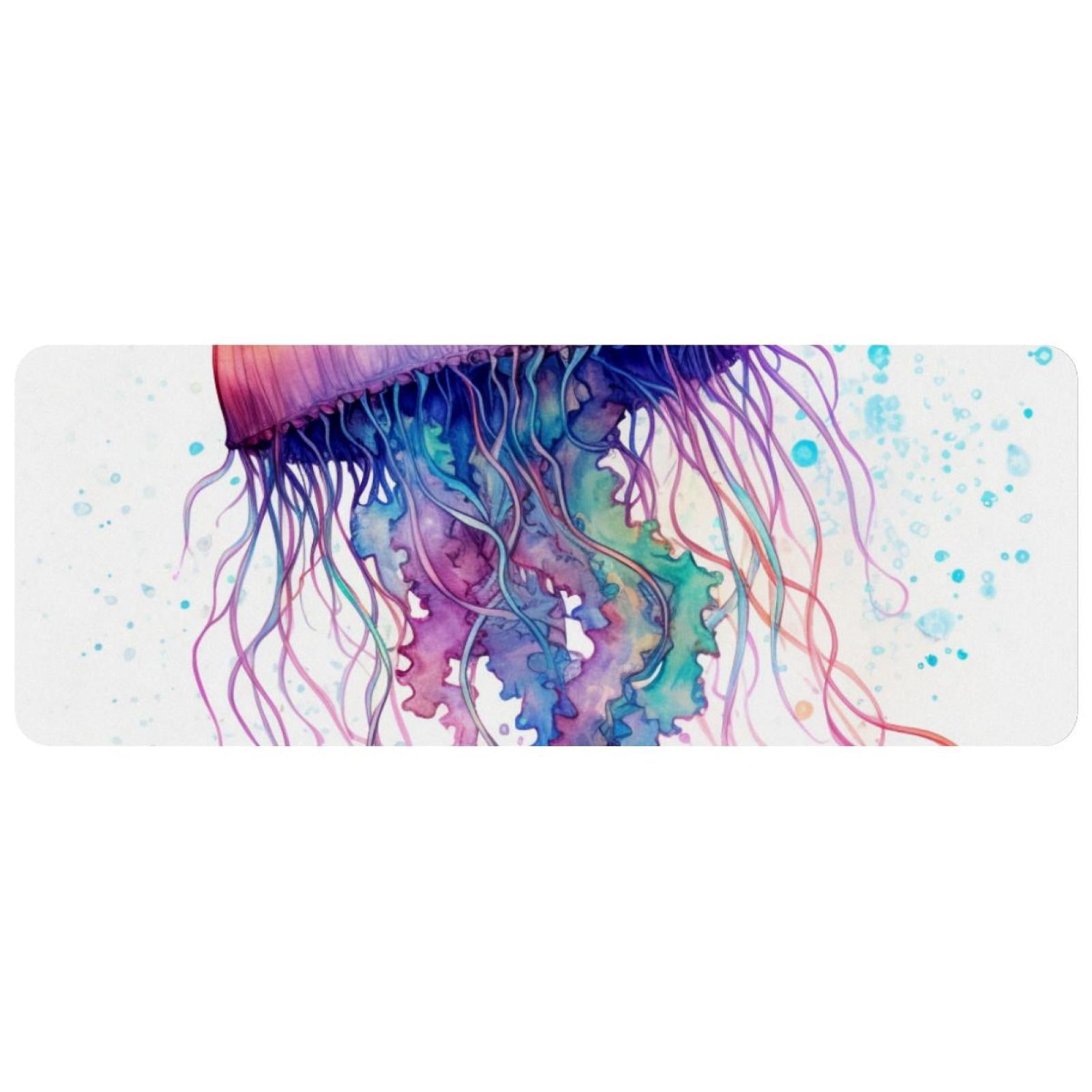 Jellyfish Mouse Pad for Wireless Mouse Home Office Desk Laptop with ...