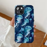 Jellyfish Ocean-Inspired Marine Life Aquatic Phone Case 17 through 11 ...