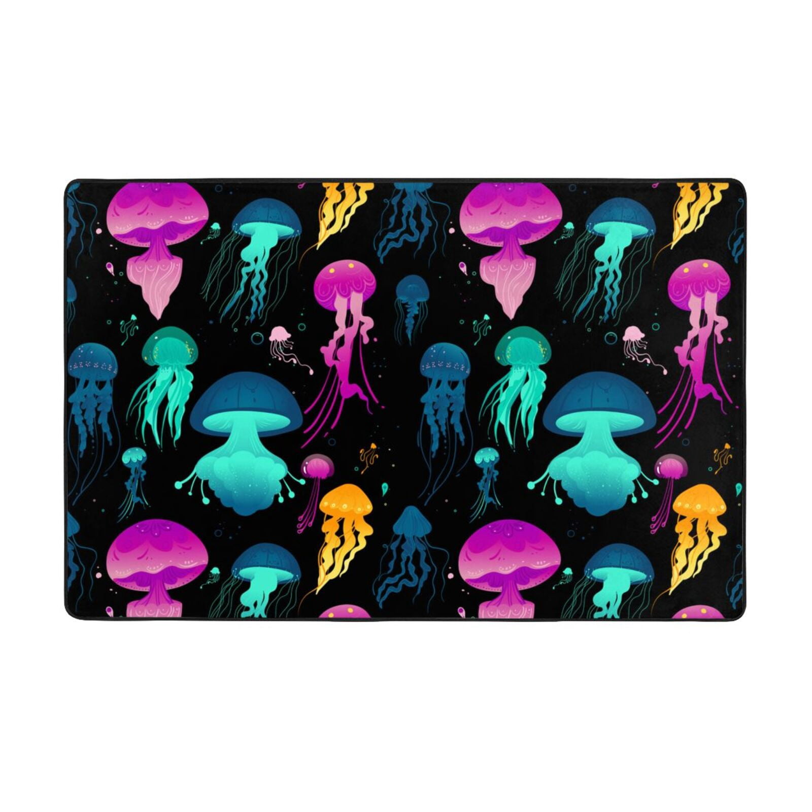 Jellyfish Pattern No.9027 Indoor Door Mat, Bedroom Rug & Carpets ...