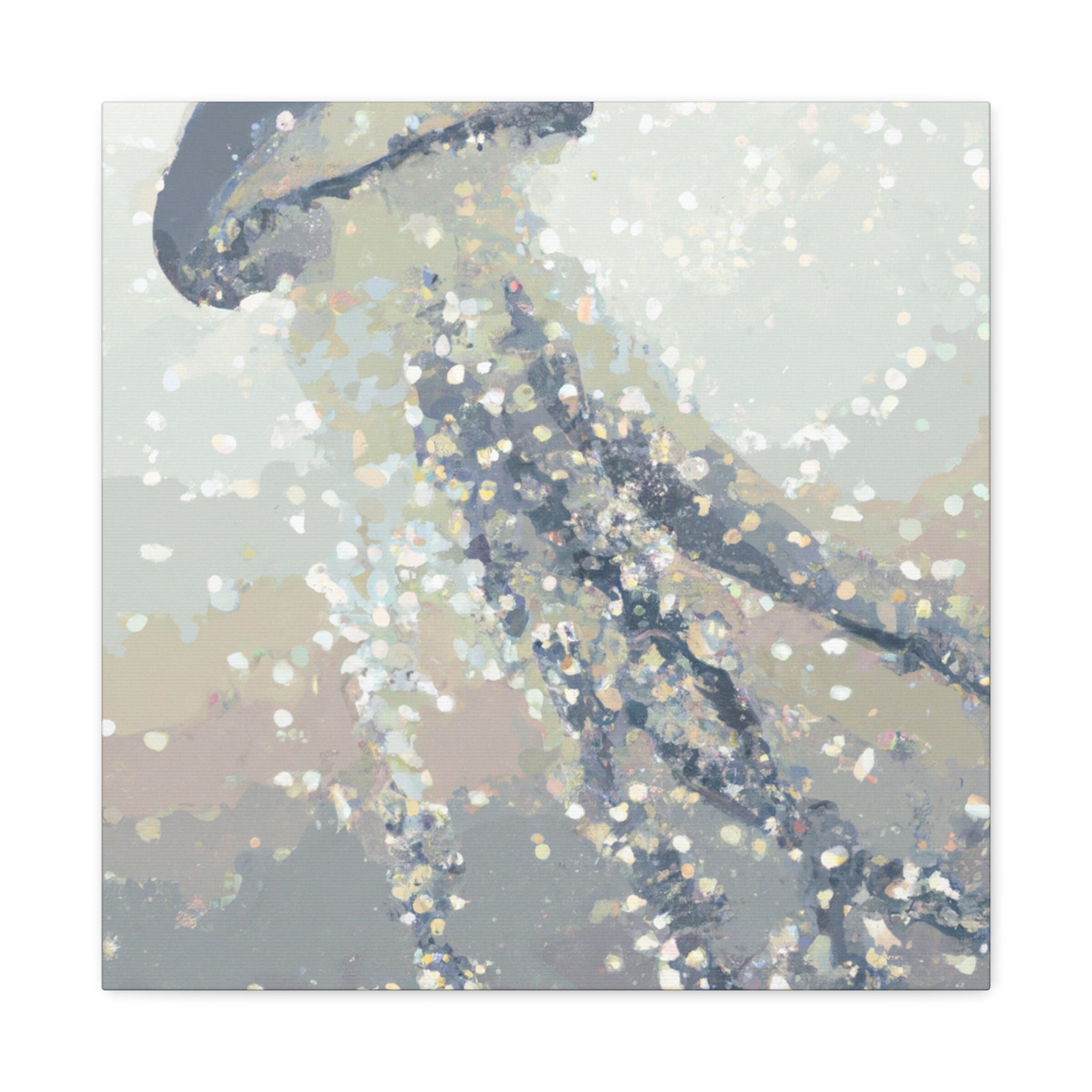 "Jellyfish Pointillism Dream" - Canvas - Walmart.com