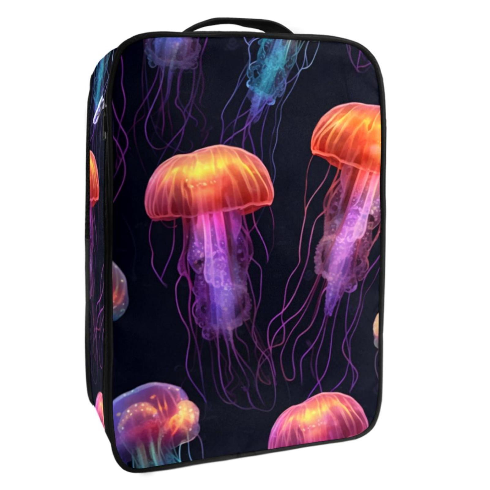 Jellyfish Polyester Shoe Storage Boxes, 23x31cm/9x12in, Stackable ...