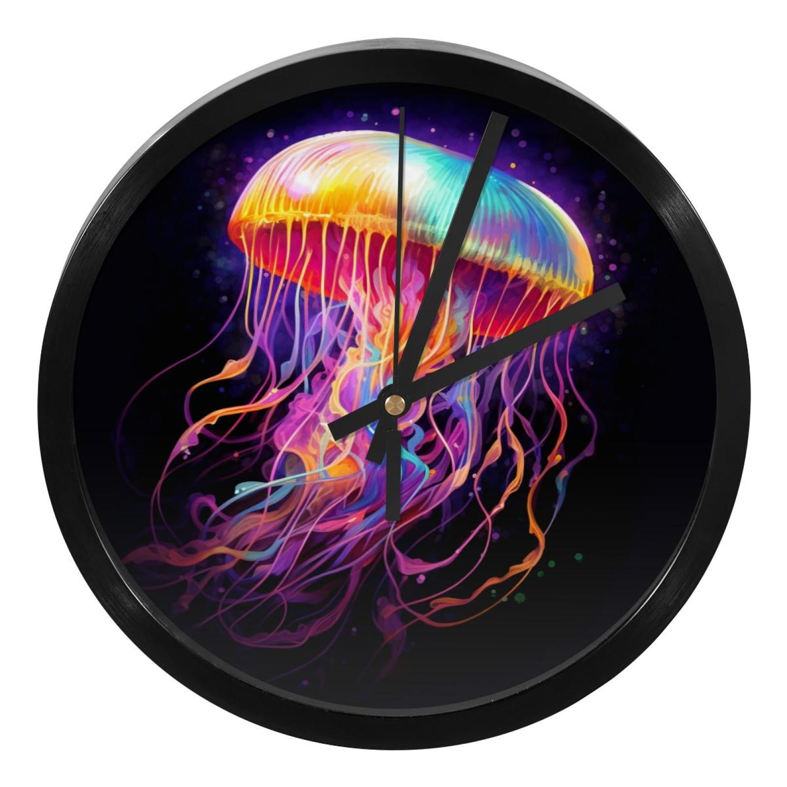 Jellyfish Precise Quartz Wall Clock for Offices, Classrooms, and ...
