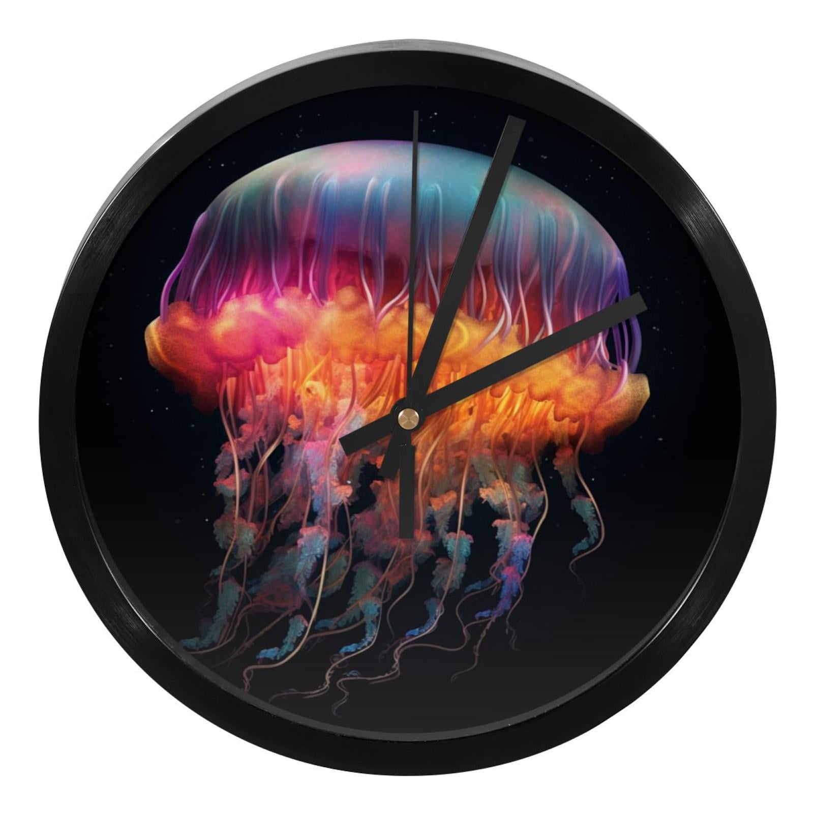 Jellyfish Precision Quartz Movement Wall Clock Mother's Day Decor ...