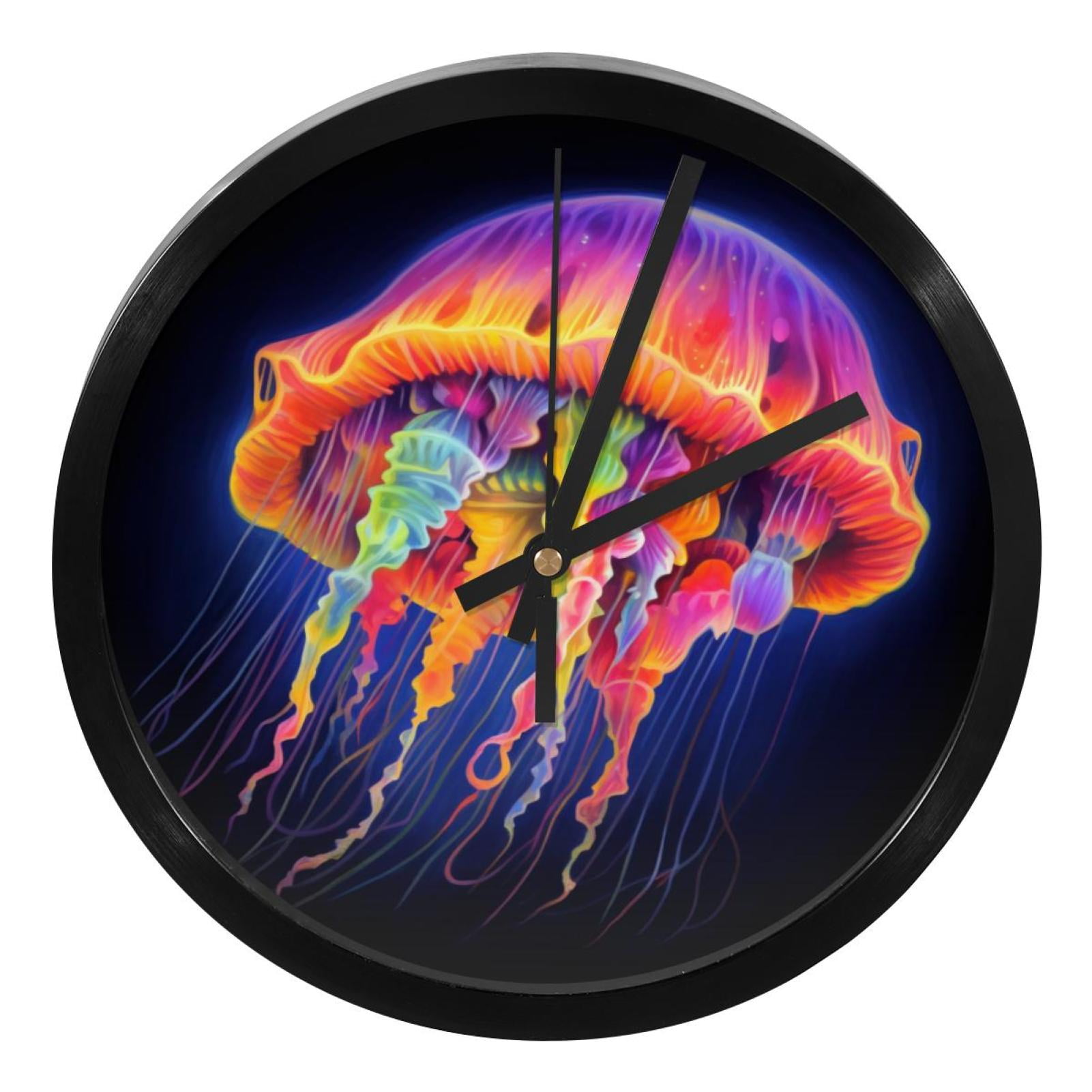 Jellyfish Precision Quartz Wall Clock - Ideal Mother's Day Gift for Mom ...