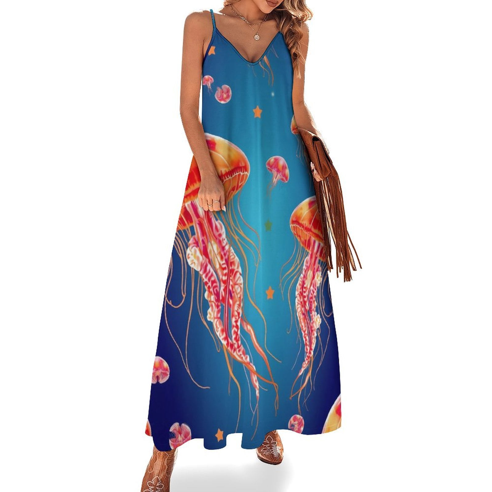 Jellyfish Sleeveless Dress Dresses for Women 2025 Luxury Designer Party ...