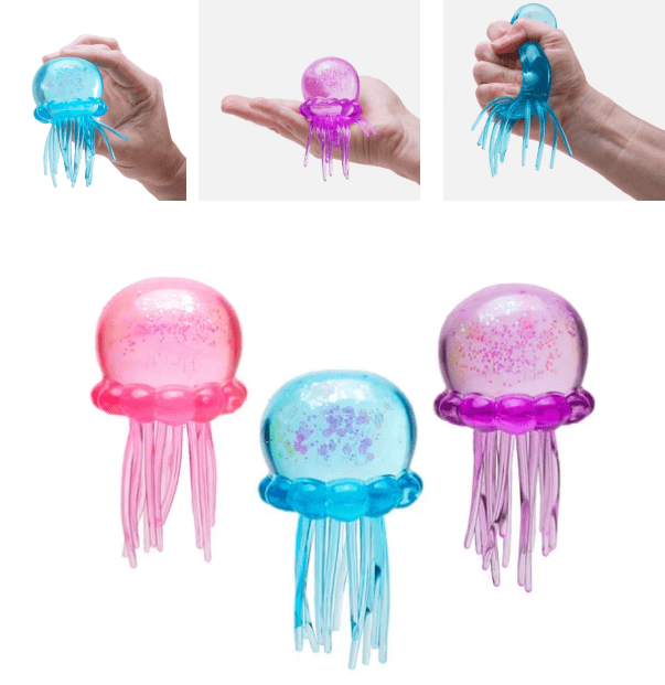 Jellyfish Squishy, Translucent Squishies Anxiety Stress Relief, Squishy ...