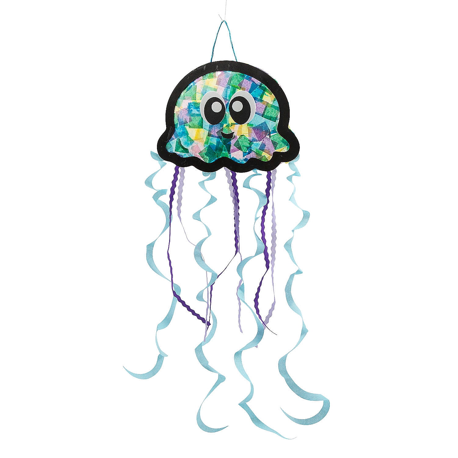 Jellyfish Tissue Paper Sign Craft Kit - Makes 12 - Walmart.com