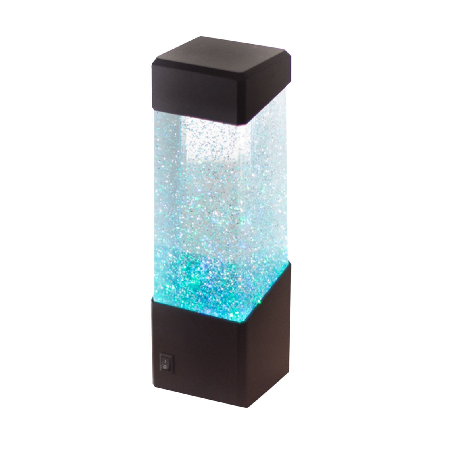 Jellyfish Volcano Lamp Aquarium Light LED Lights Night Table Light 4 ...