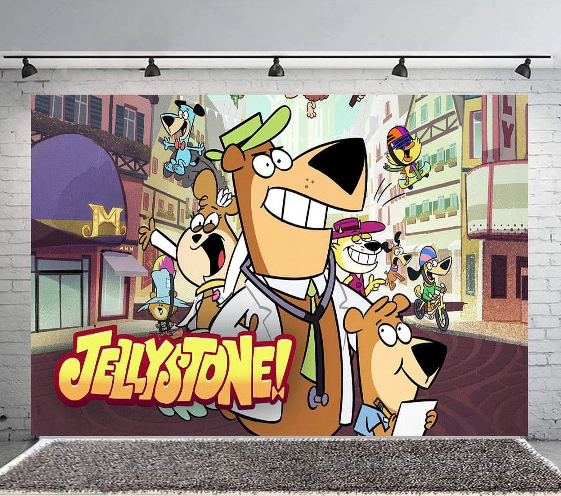 Jellystone Backdrop Banner Party Supplies Poster Movie Theme Background ...