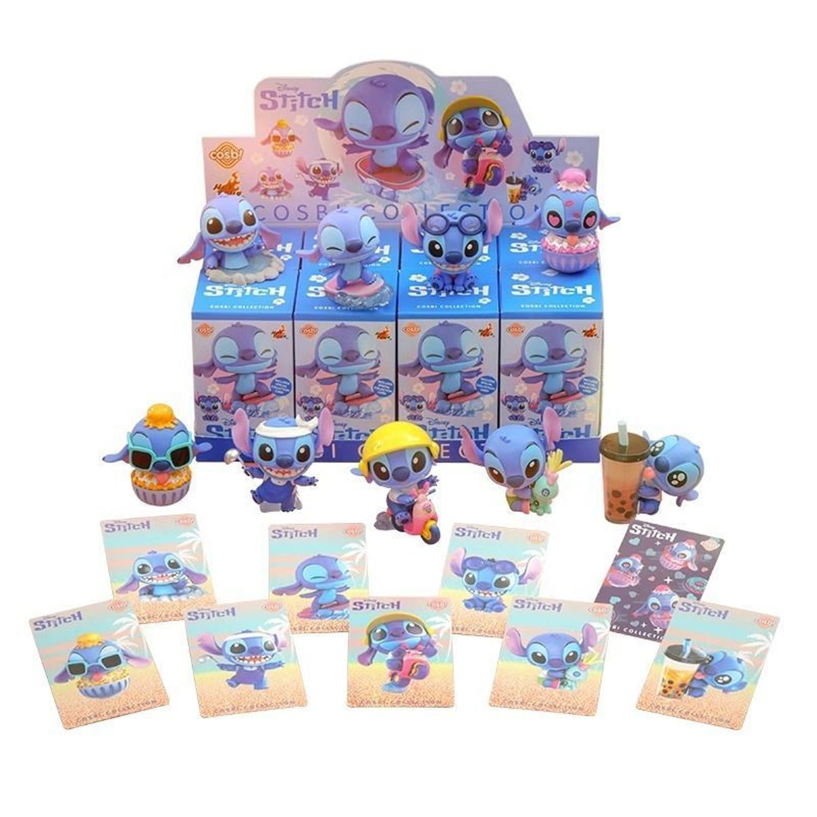 Jellyzo 3.15 inch Lilo & Stitch Model Toys, 9Pcs Collectible Stitch ...