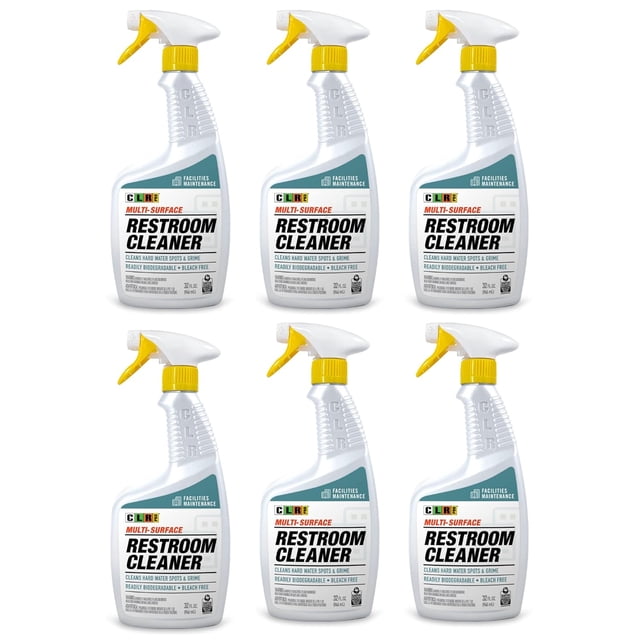 Jelmar CLR PRO Bathroom Cleaner - Multi-Surface Spray Cleans Hard Water ...