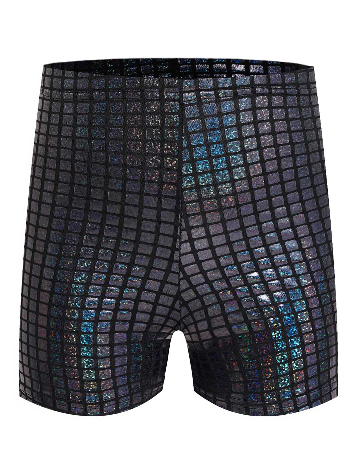 Jelory Kids Girls Sparkle Sequins Dance Shorts Shiny Metallic Hot Pants ...