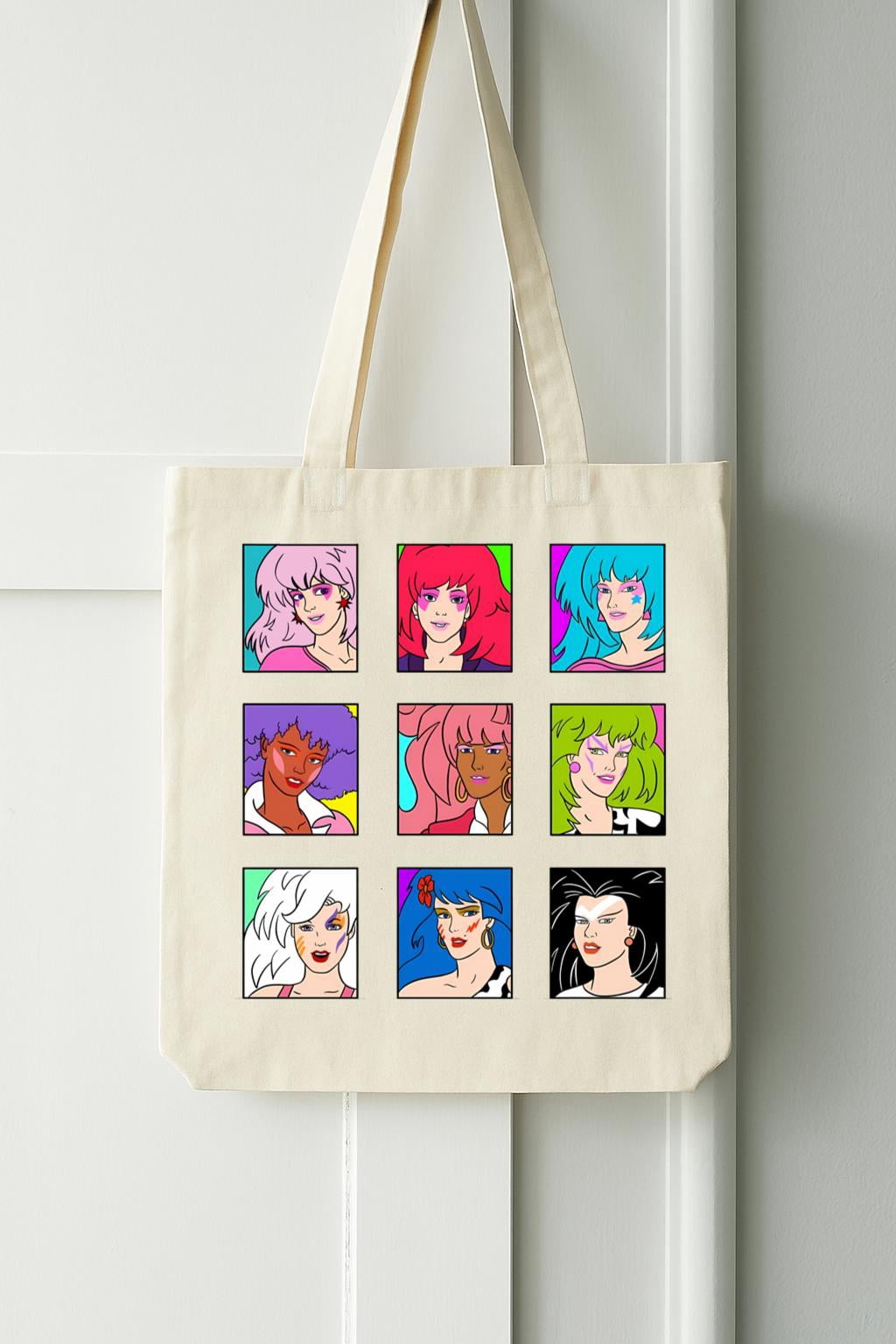 Jem And The Holograms Lover Bag, Summer Girl Bag, 80's Cartoon Neon ...