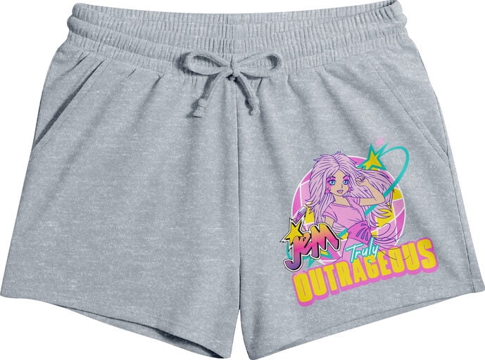 Jem And The Holograms Truly Outrageous Jem Women's Athletic Gray Lounge ...