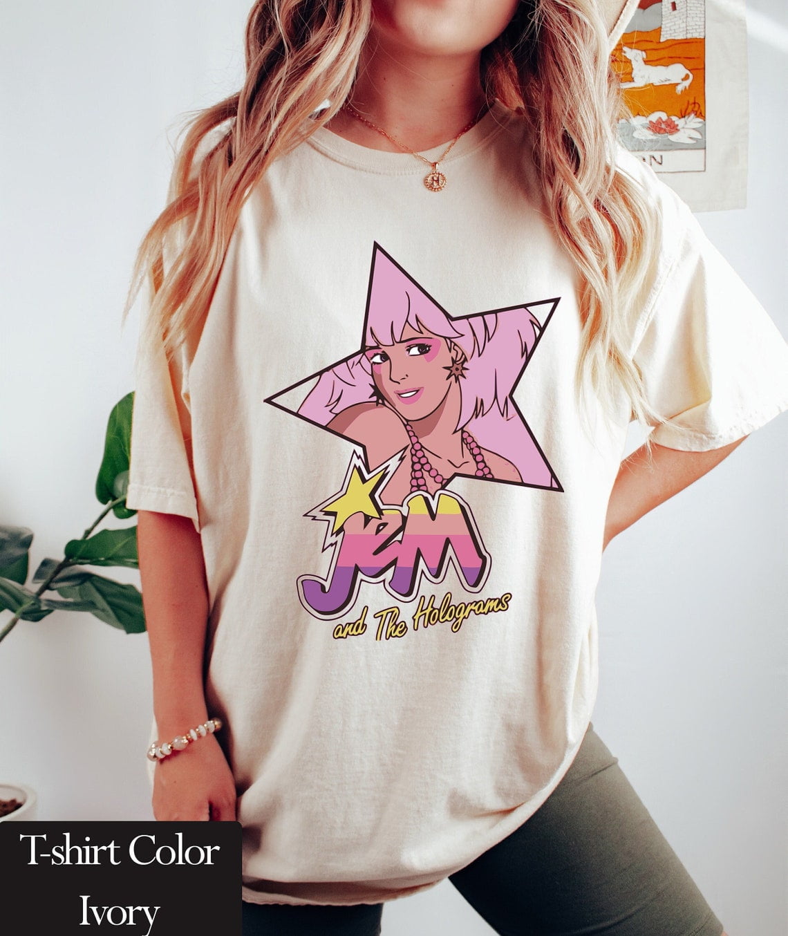 Jem and The Holograms Comfort Colors T-Shirt| 80s Nostalgia Good Vibes ...