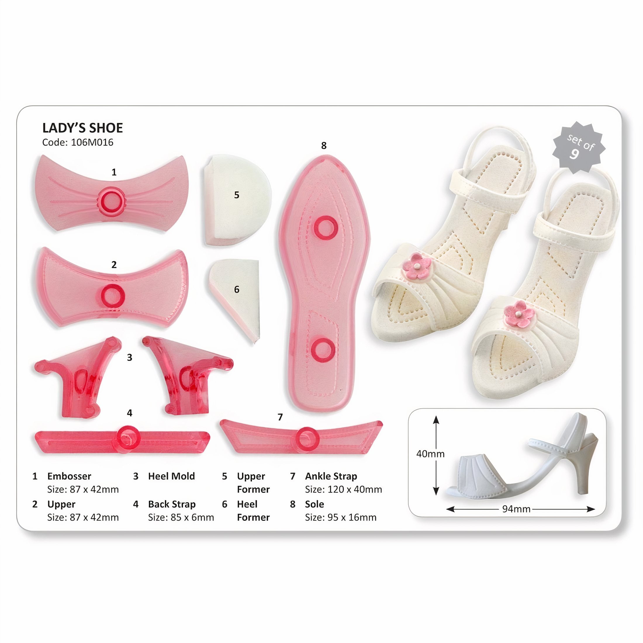 Jem Ladies Shoe Cutter - Walmart.com