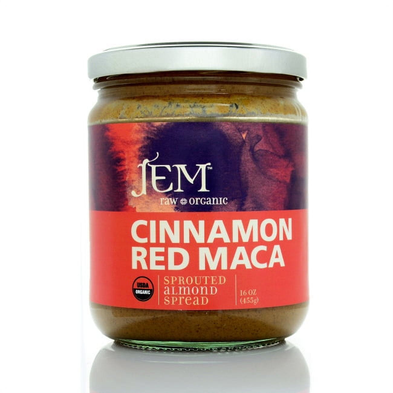 Jem Specialty Nut Butter Almond Butter, Cinnamon Maca, Organic-16 oz ...