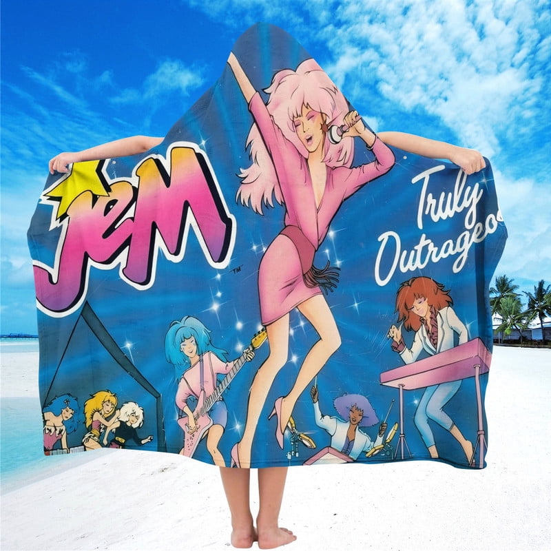 Jem and The Holograms Gifts Beach Towel for Women Girl Or Boys Birthday ...