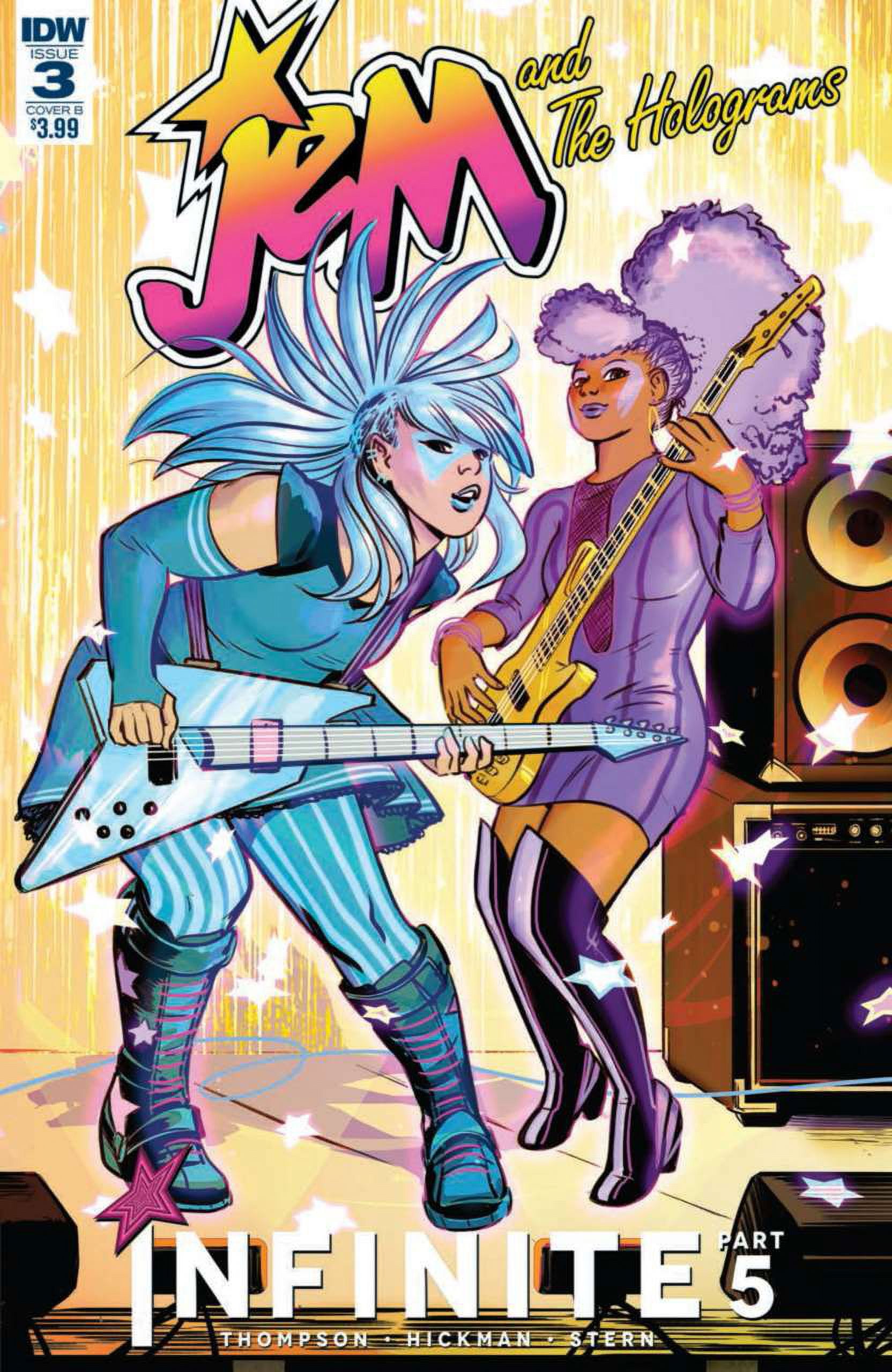 Jem and the Holograms: Infinite #3B VF ; IDW Comic Book - Walmart.com