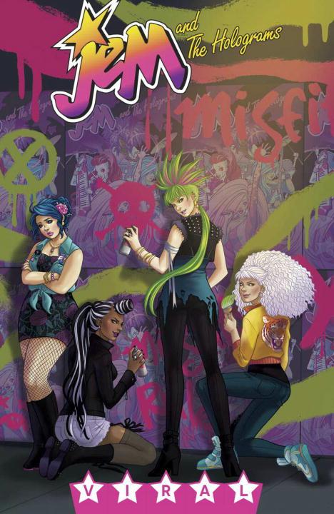 Jem and the Holograms, Vol. 2: Viral (Paperback) by Kelly Thompson ...