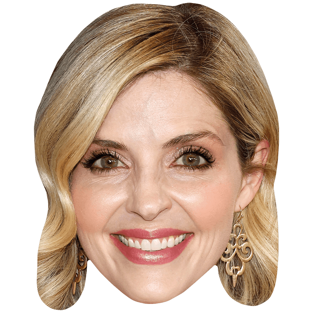 Jen Lilley (Smile) Celebrity Mask, Flat Card Face, Fancy Dress Mask ...