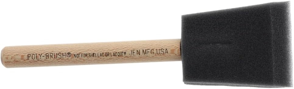 Jen Manufacturing 2 inch Poly Foam Brushes (Pack of 48!) - Walmart.com
