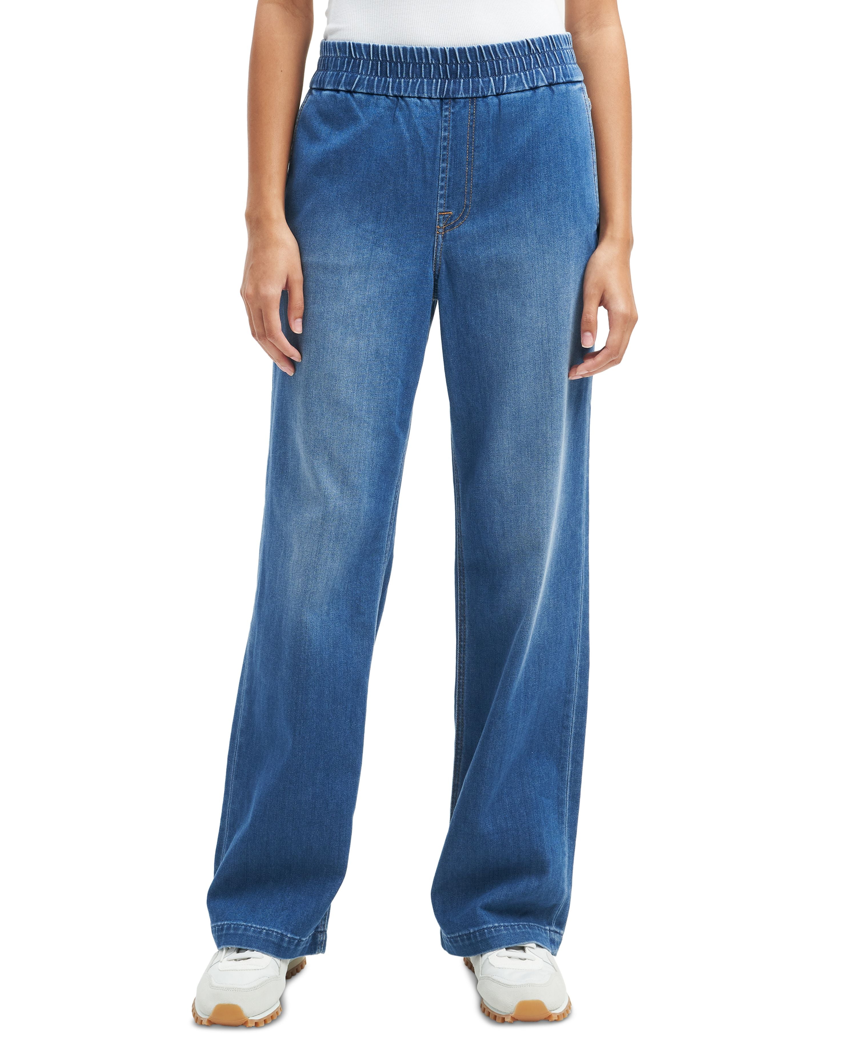 Jen7 Elastic Waist Pull On Jeans Goldie 16 - Walmart.com