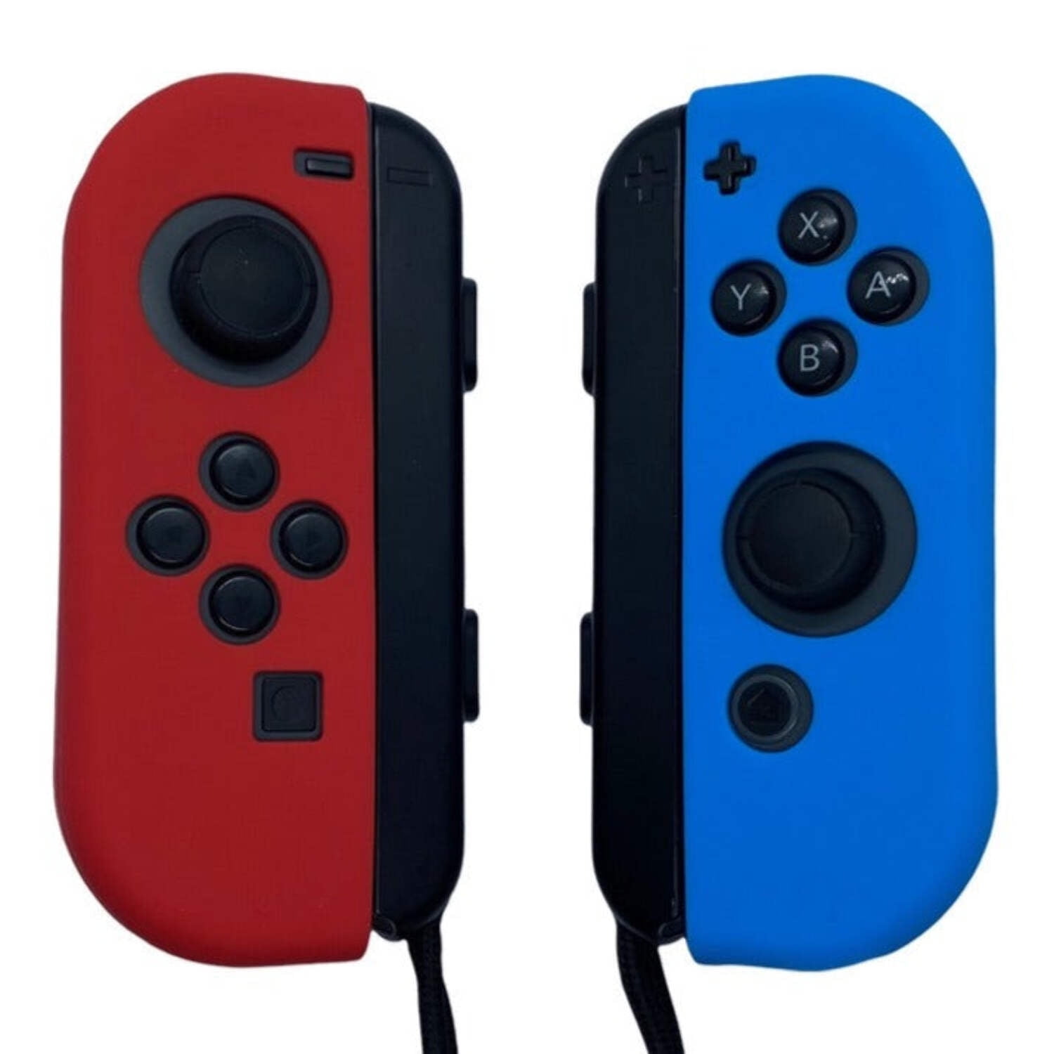 JenDore Red Blue Silicone Protective Shell Controller Covers ...