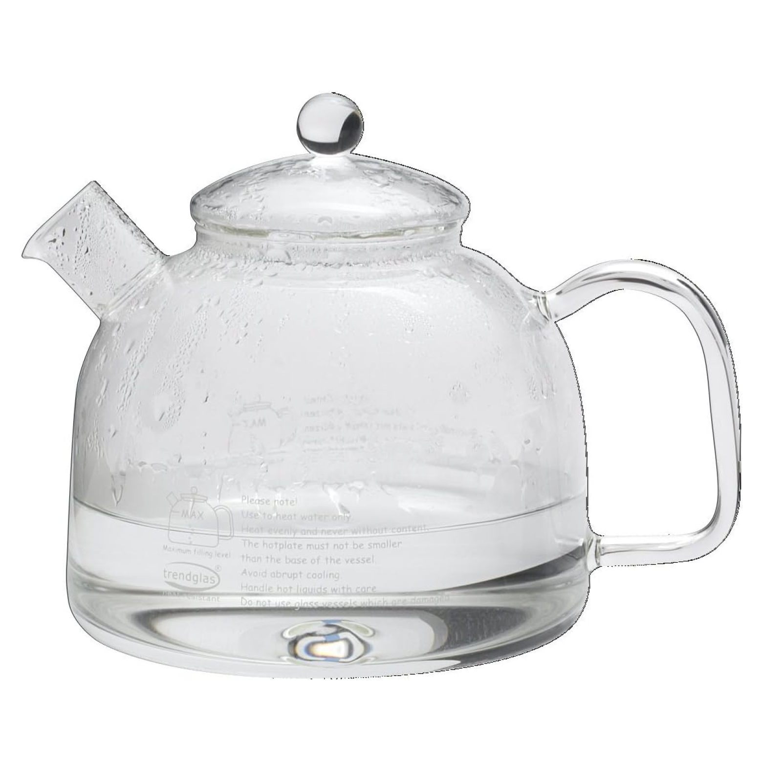 Jenaer Glas Water Kettle with Glass Lid (60oz) - Walmart.com