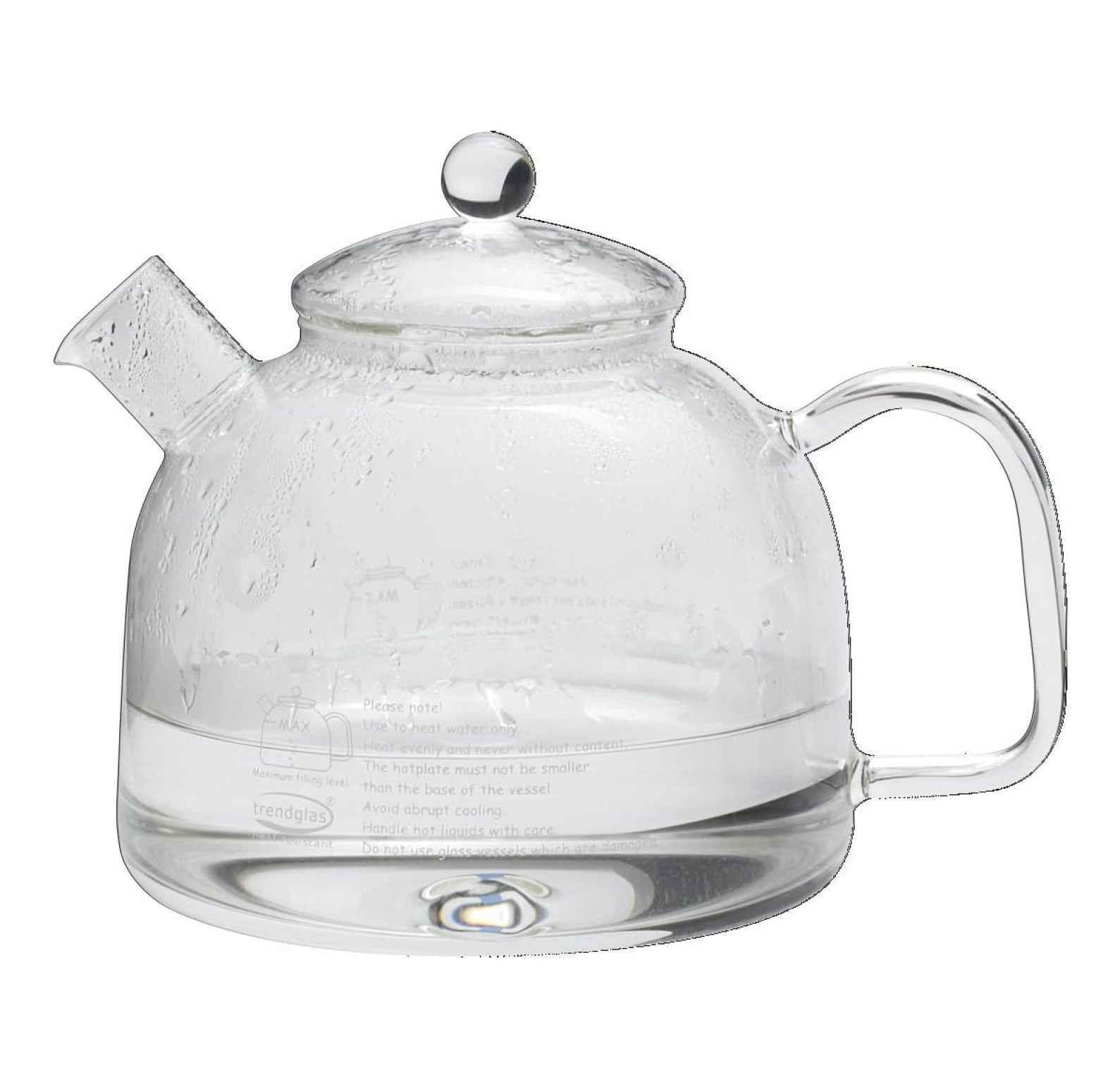 Jenaer Glas Water Kettle with Glass Lid (60oz) - Walmart.com