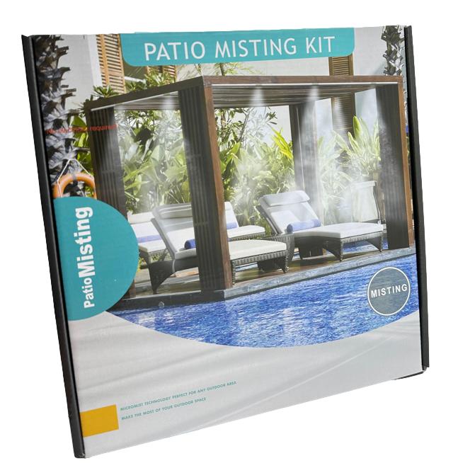 Jenco 6821070 Patio Mister Kit - 32.8FT with Brass Nozzles - Walmart ...