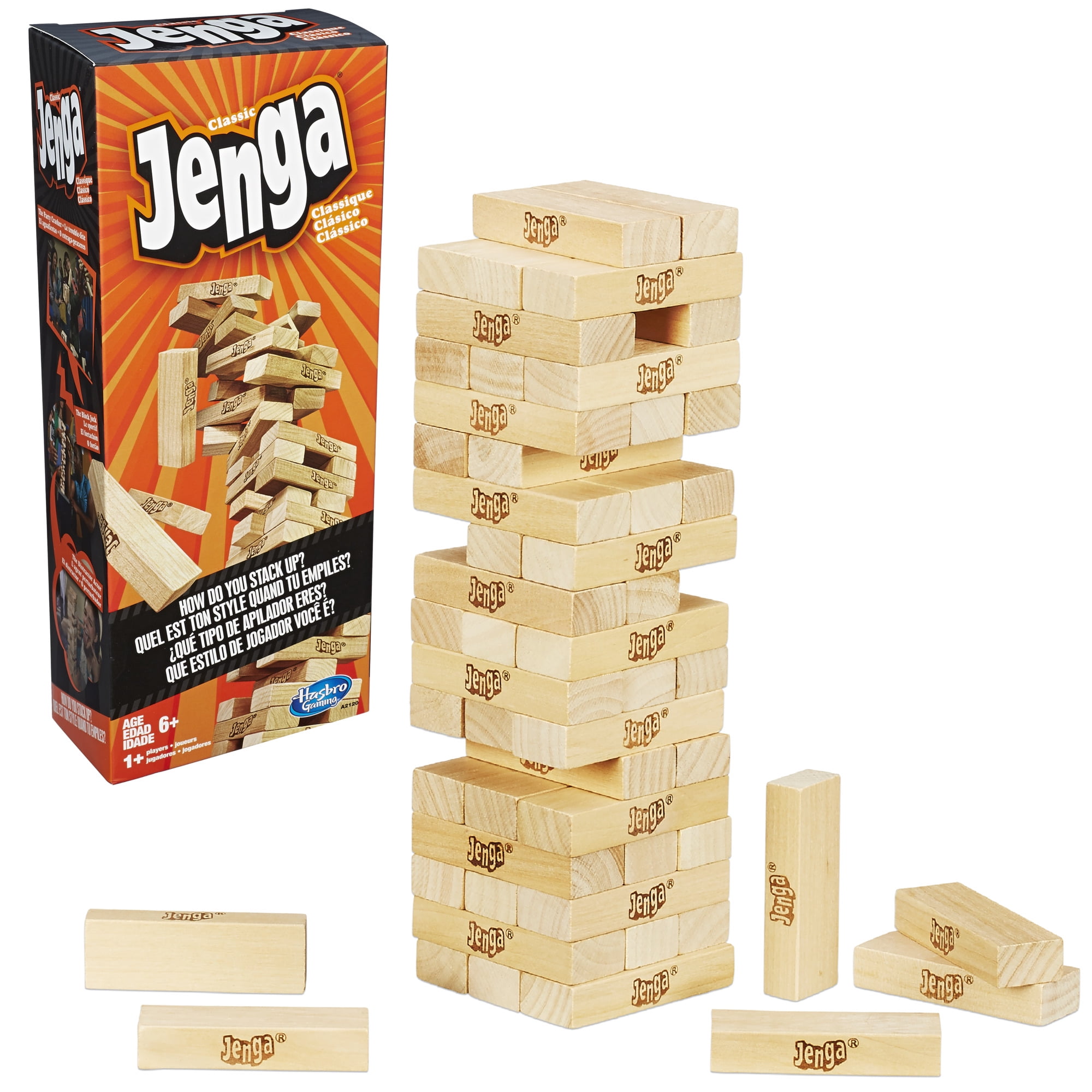 Jenga Games & Puzzles in Toys - Walmart.com