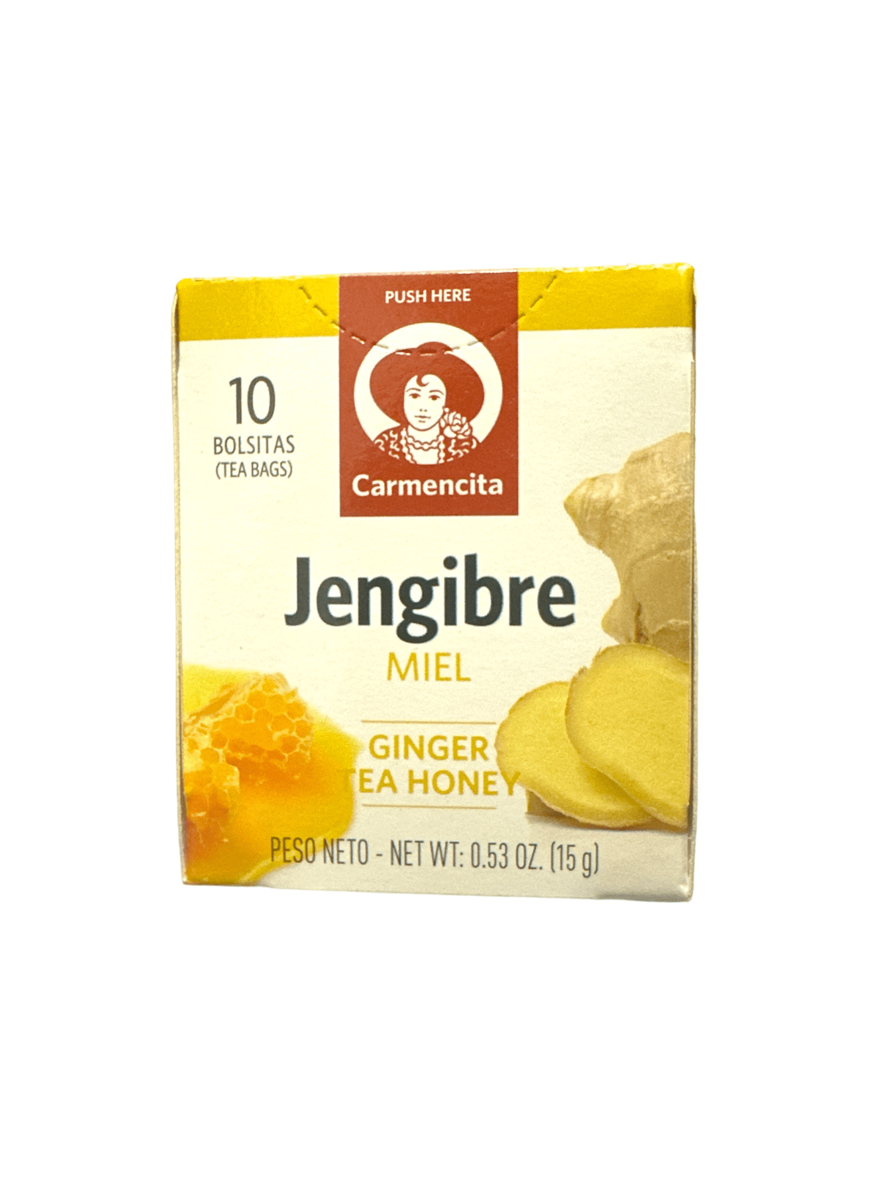 Jengibre con Miel Te Ginger and Honey Tea Bags 15 g - Walmart.com