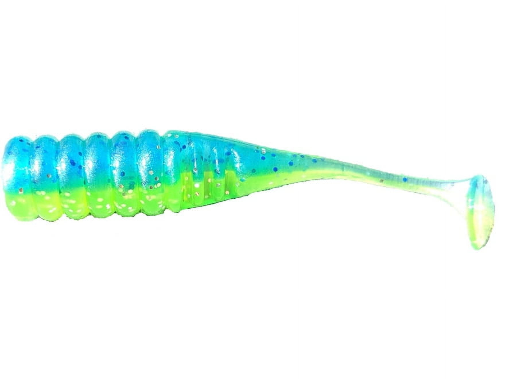 Jenko Fishing Big T Tickle Fry Swimbait 2" Blue Grass - Walmart.com