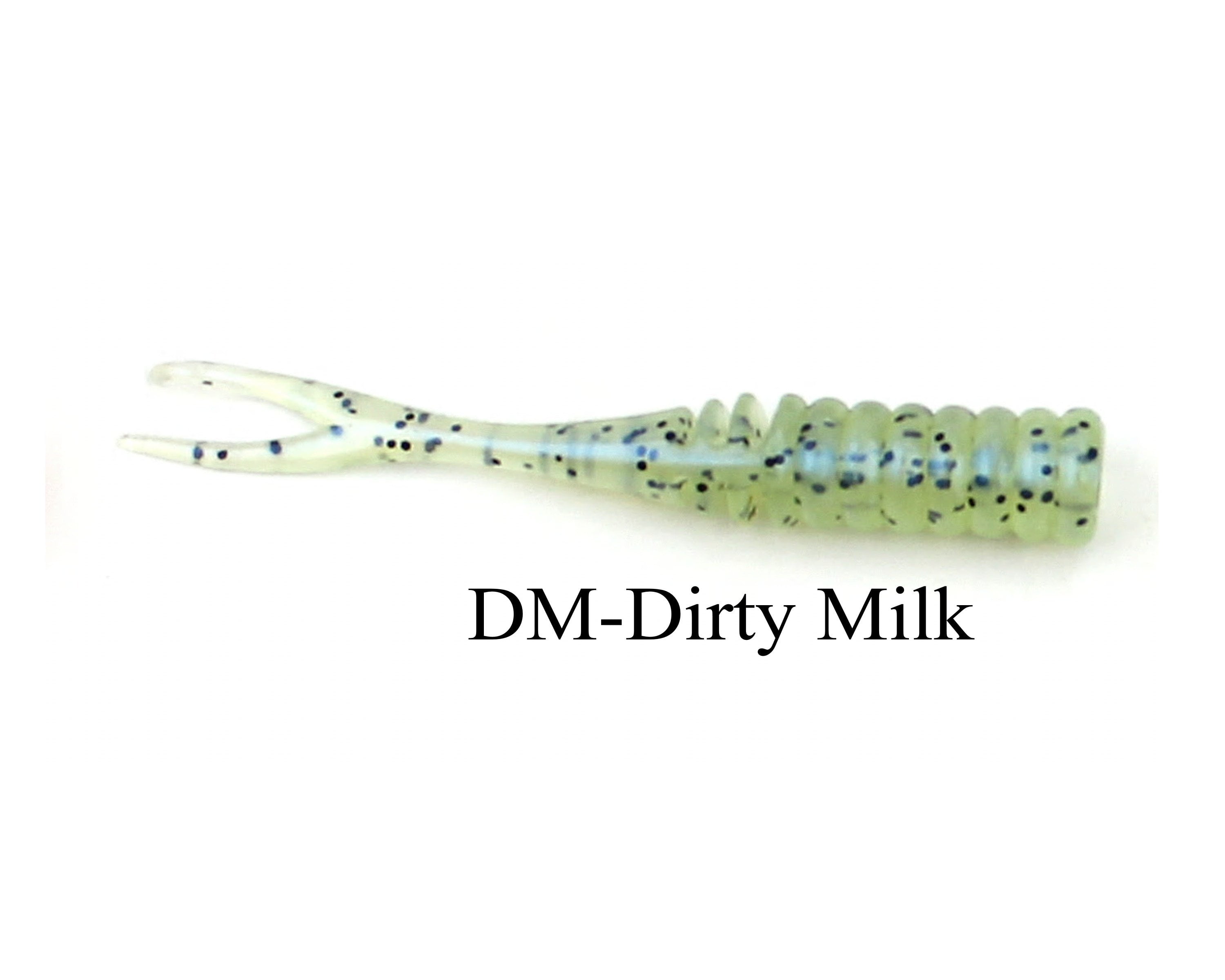 Jenko Mermaid Jig 2.5'' Dirty Milk 15pk Soft Plastic Fishing Lure ...