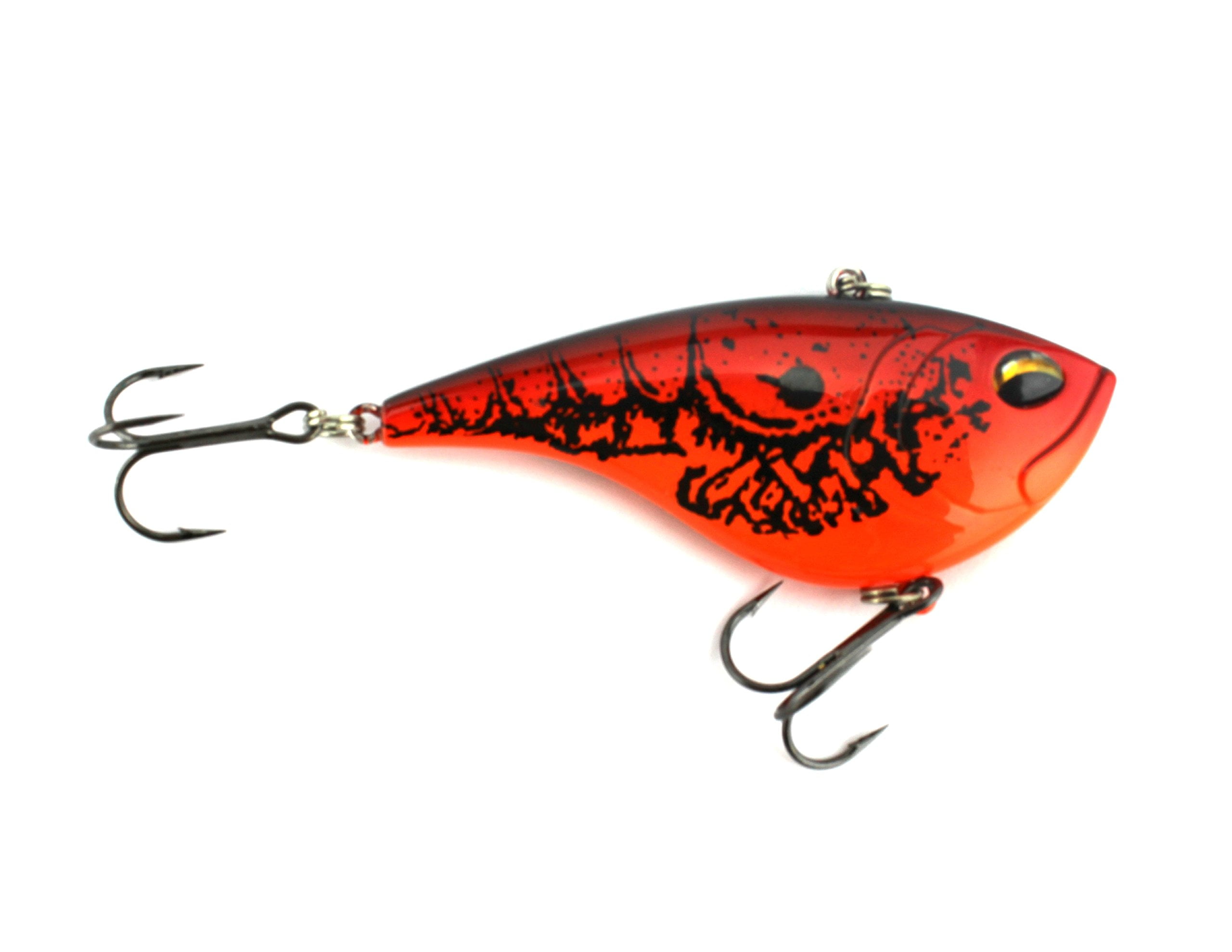 Jenko RK7FC Rip Knocker 75 - Lipless Crank Bait Flaming Craw 5/8 oz ...