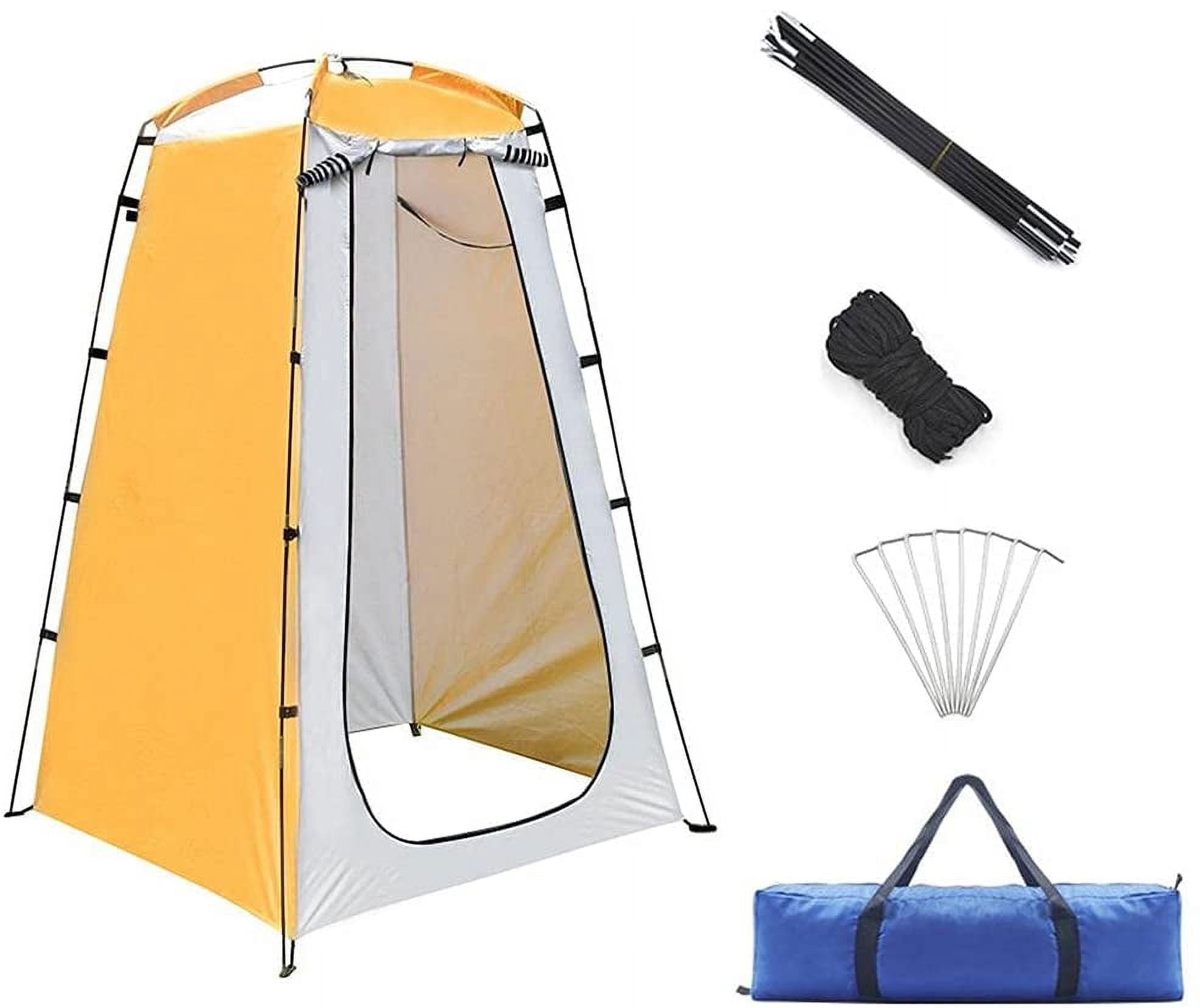 Jenmayt Camping Privacy Shelter Tent, Portable Outdoor Shower Tent ...