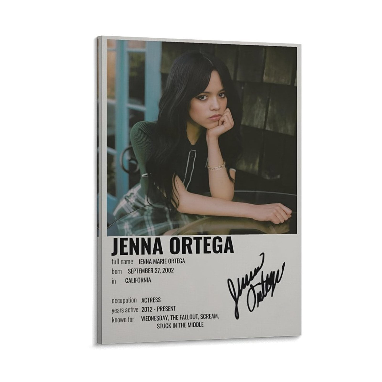 Jenna Ortega Poster (28) Gifts Canvas Painting Poster Wall Art ...