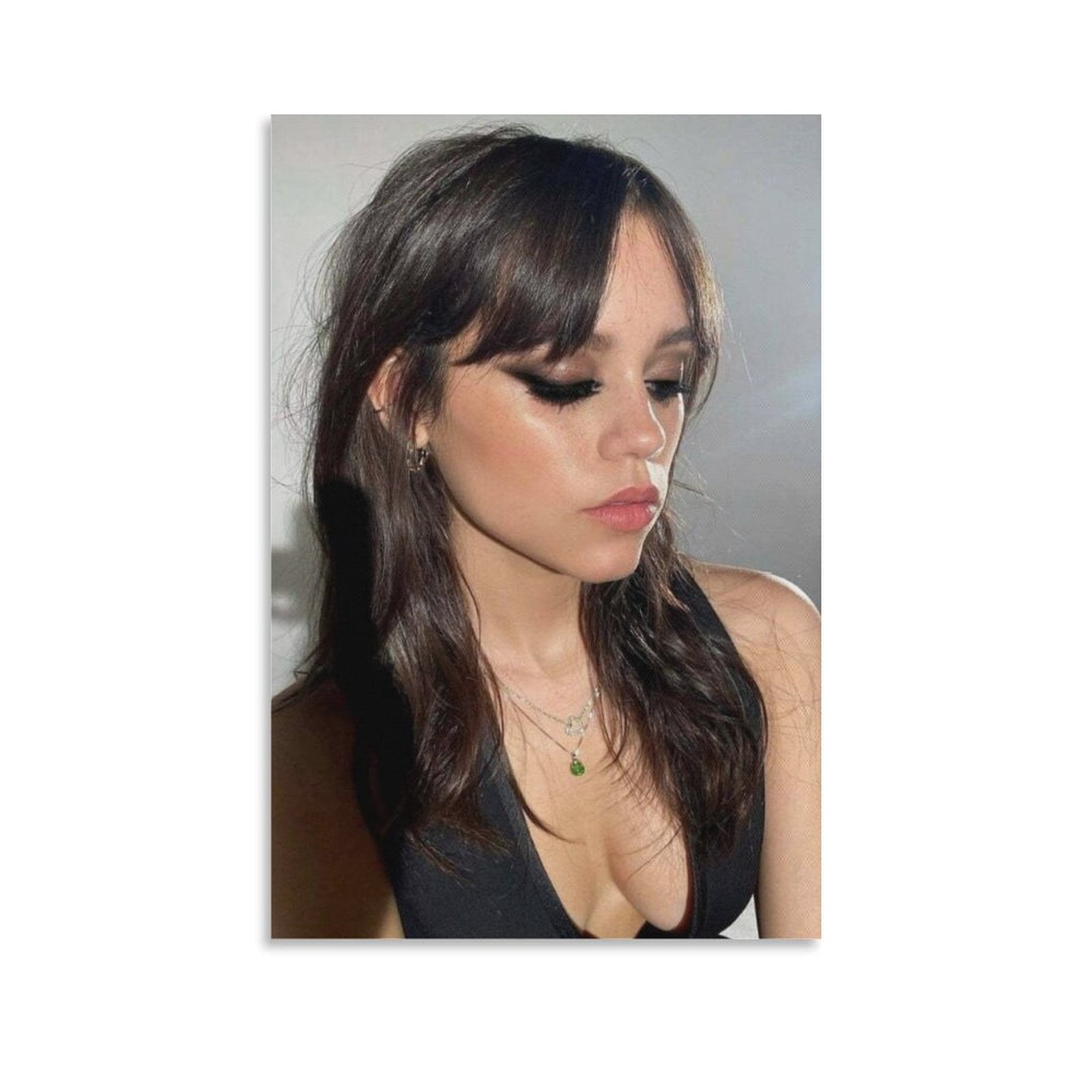 Jenna Ortega Poster (33) Painting On Canvas Wall Art Poster Scroll ...