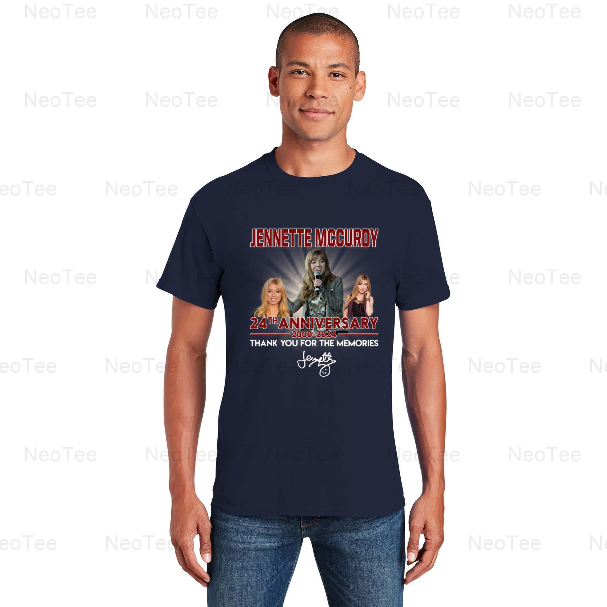 Jennette McCurdy 24th Anniversary Actress iCarly Sam & Cat Author Fan T ...
