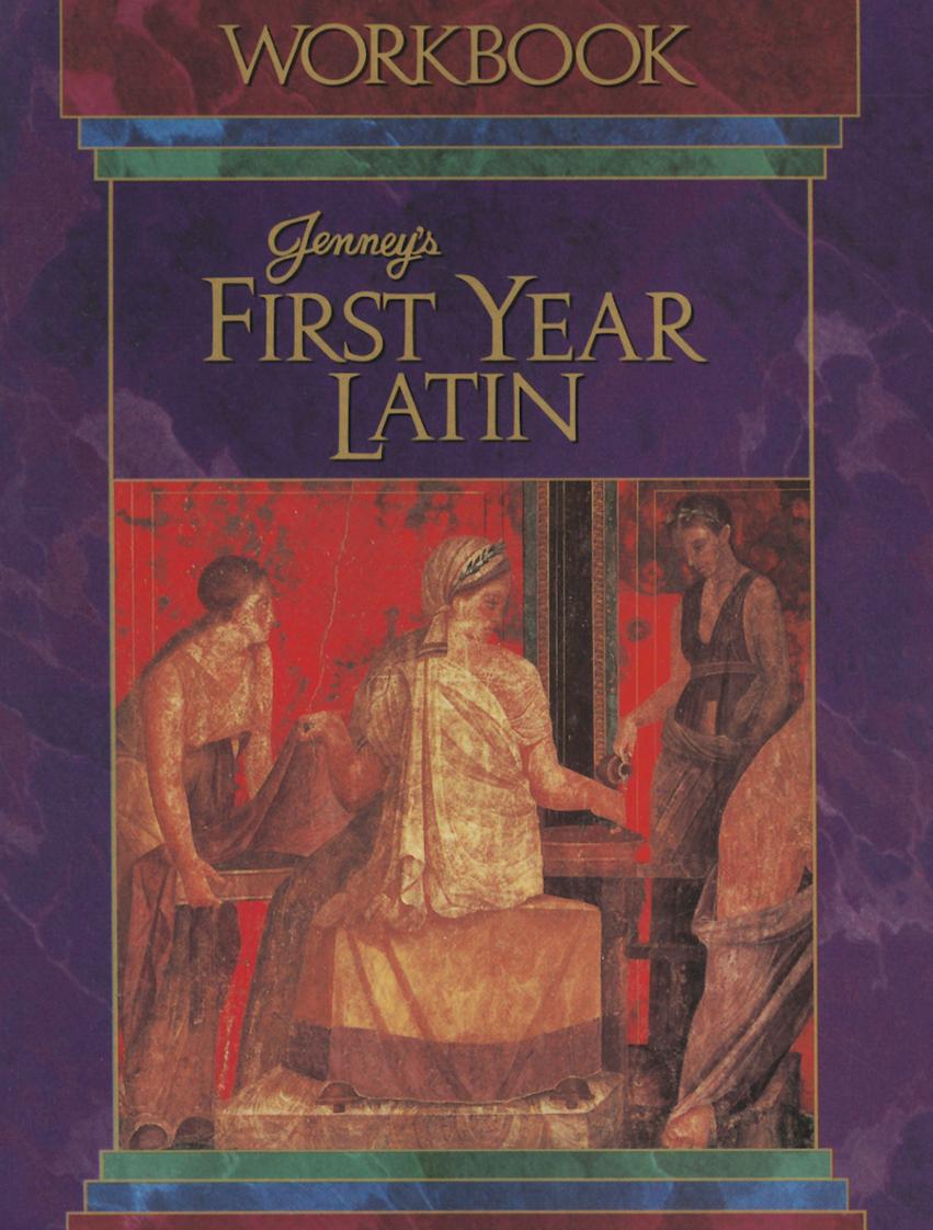 Jenney's First Year Latin Grades 8-12 Workbook 1990c (Paperback ...