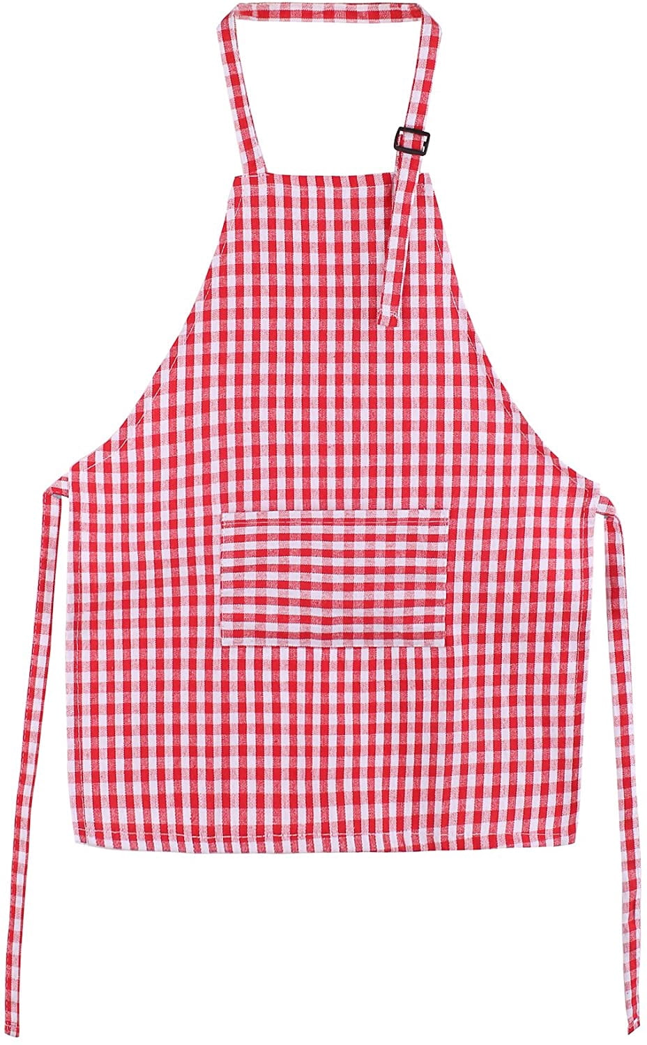 Jennice House Kids Aprons - Children's Artists Pure Cotton Gingham ...